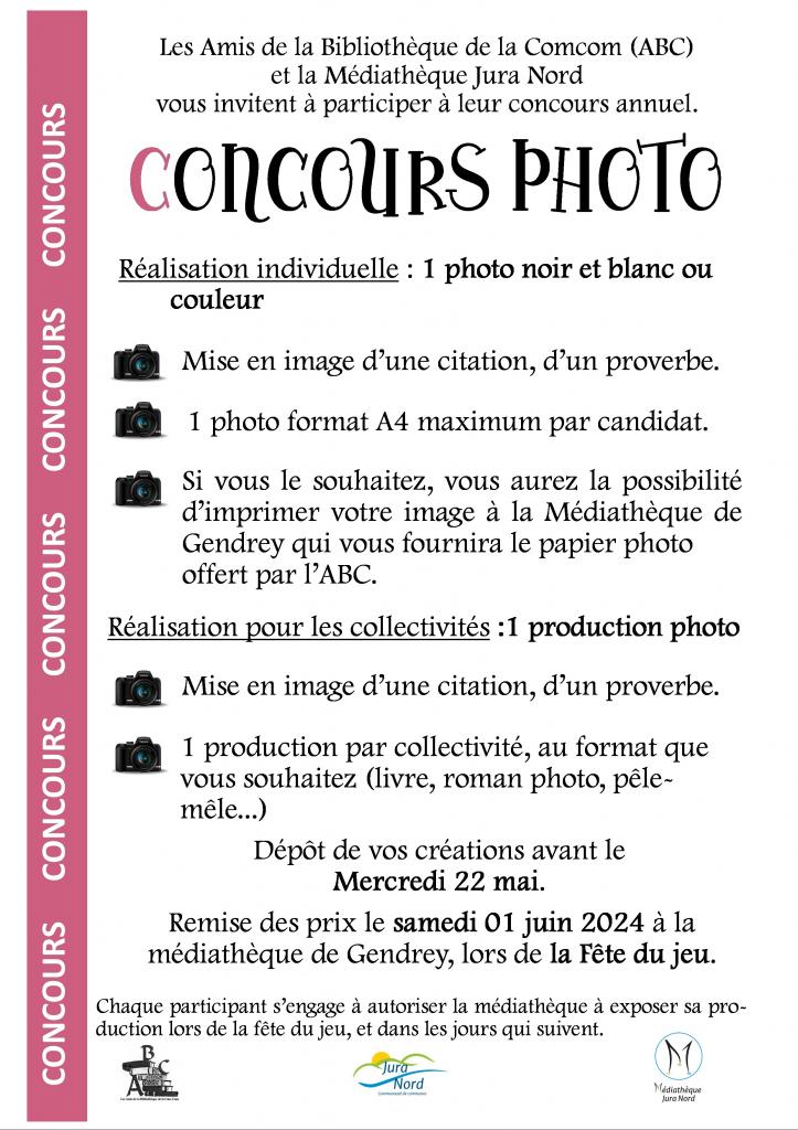 Médiathèque Jura Nord : concours photo | Jura Nord